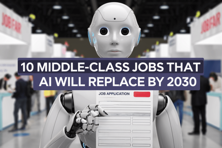 10 Middle-Class Jobs That AI Will Replace by 2030 - New Trader U