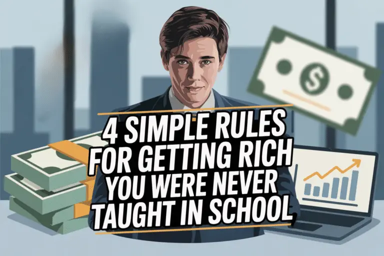 4 Simple Rules for Getting Rich You Were Never Taught In School - New ...