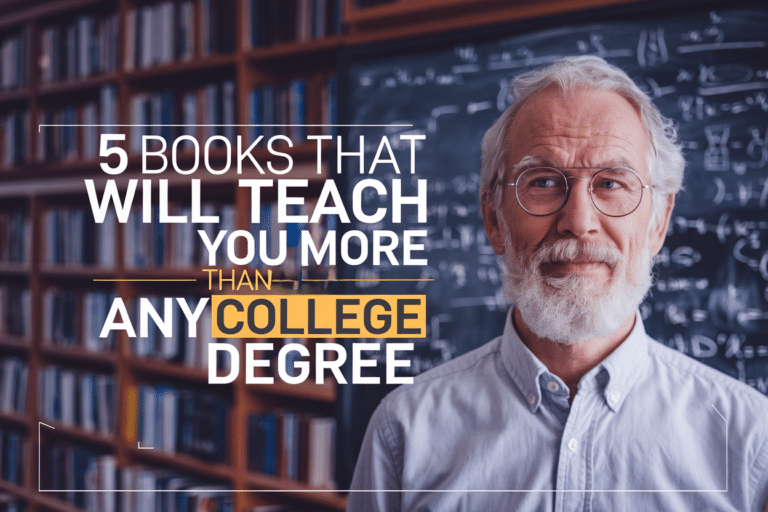 5 Books That Will Teach You More Than Any College Degree - New Trader U