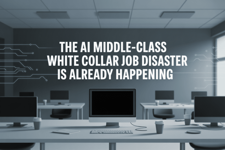 How AI is Causing a Middle-Class White Collar Job Disaster in 2025 ...