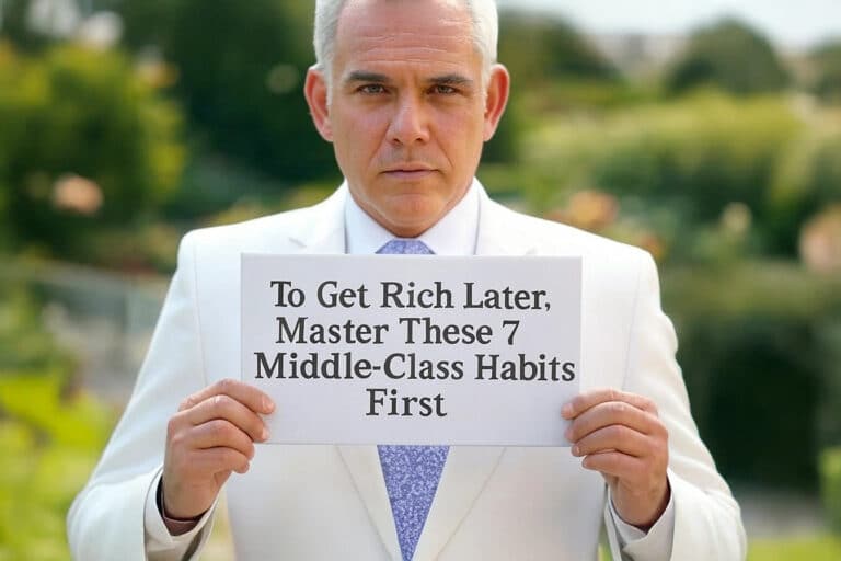 If You Really Want to Get Rich Later, Master These 7 Middle-Class Money Habits First - New Trader U