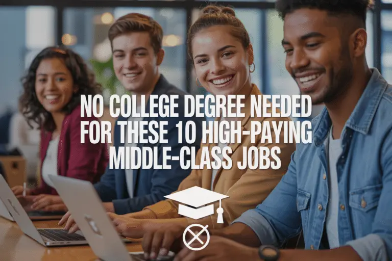 The 10 Highest-Paying Middle-Class Jobs That Don't Require a Bachelor's ...