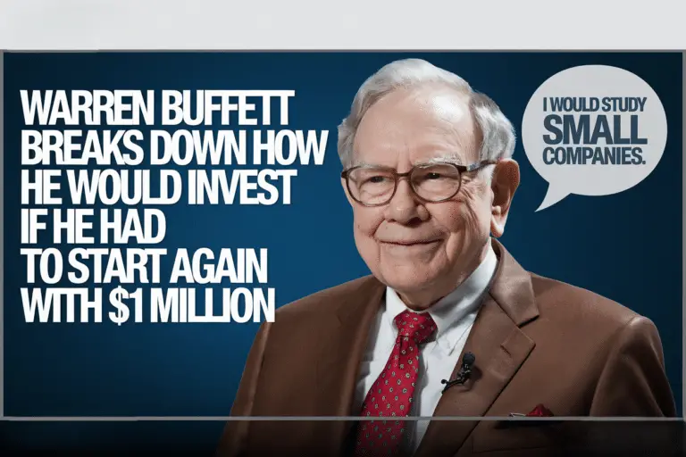 Warren Buffett Breaks Down How He Would Invest if He Had to Start Again ...