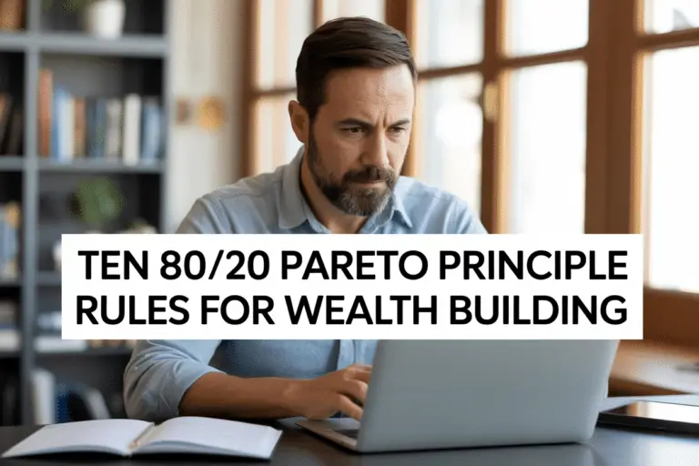 10 Wealth-Building Rules That Deliver 80% of the Results With 20% of the Effort - New Trader U