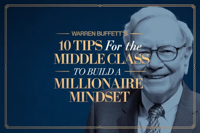 Warren Buffett's 10 Tips For the Middle Class to Build a Millionaire ...