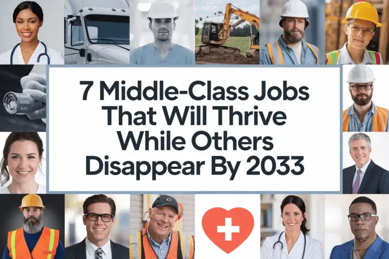 7 Middle-Class Jobs That Will Thrive While Others Disappear by 2033 ...