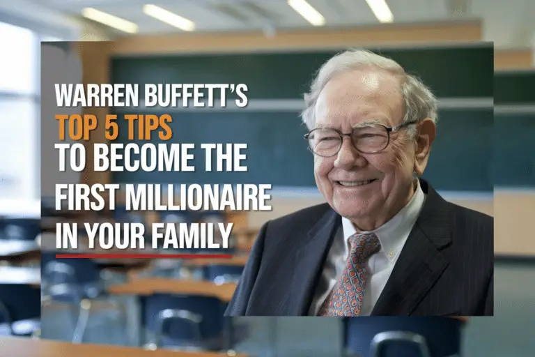 Warren Buffett's Top 5 Tips To Become The First Millionaire In Your ...