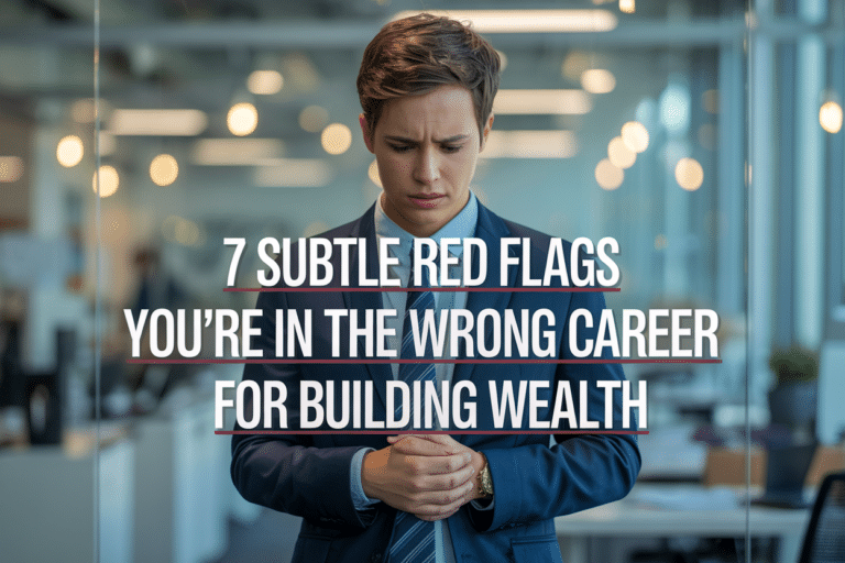 7 Subtle Red Flags You’re in the Wrong Career for Building Wealth - New ...