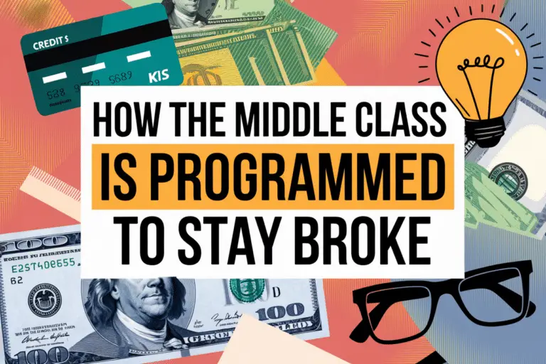 How The Middle Class Is Programmed To Stay Broke According to ...