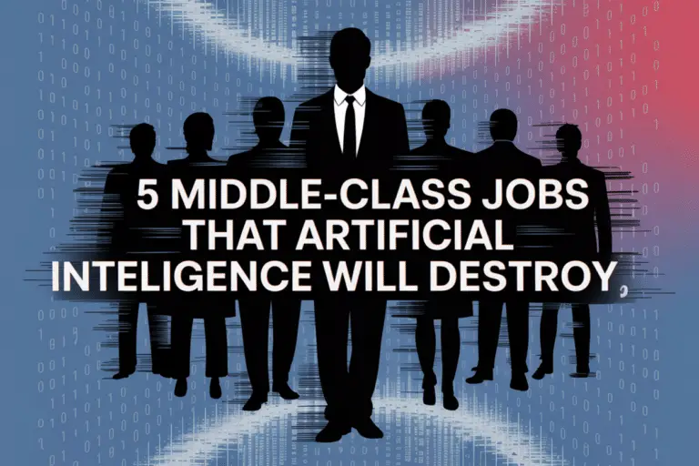 5 Middle-Class Jobs That Won’t Exist in 5 Years Due to the AI ...